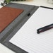 Personalized Leather Notepad Custom Engraved Leather Notepad Notepad ...