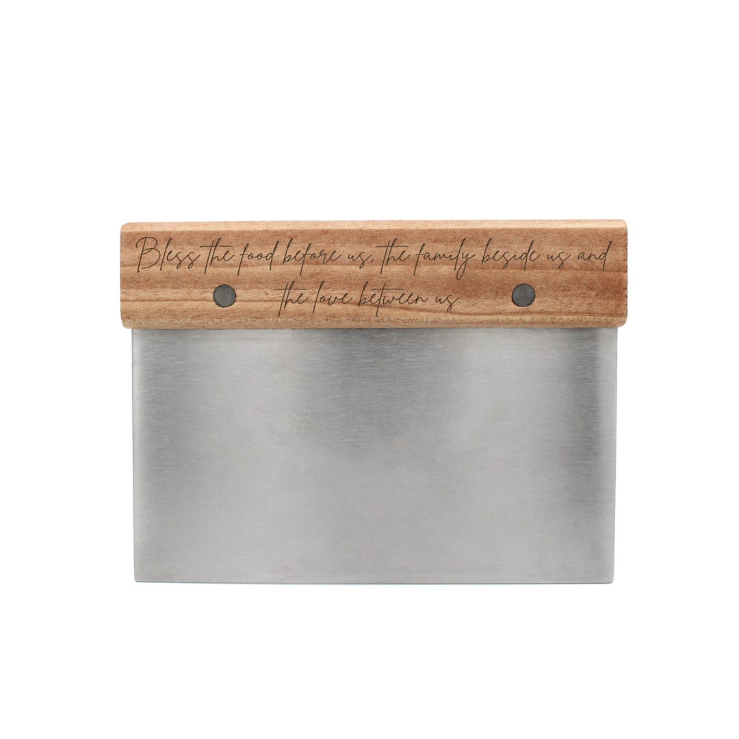 Personalized Dough Cutter Custom Bench Scraper Personalized Cooking ...