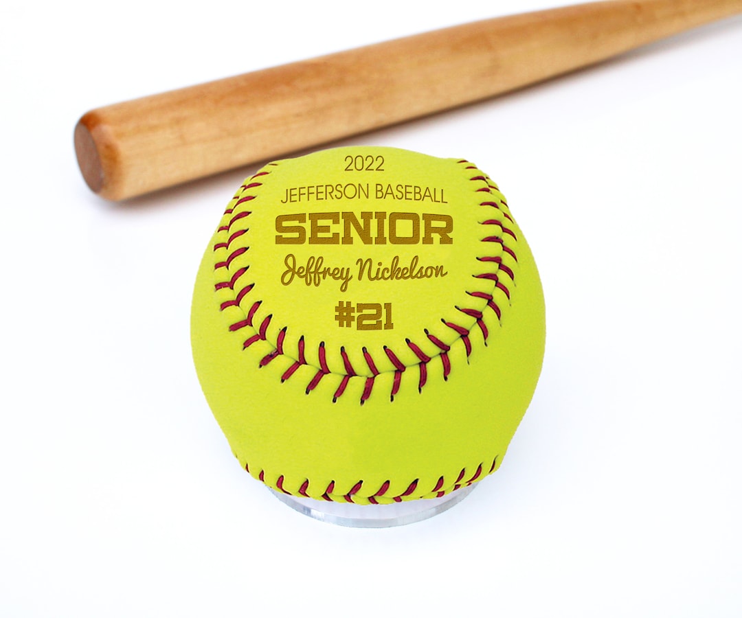 Custom Senior Softball Gift, Personalized All-star Gift, High School ...