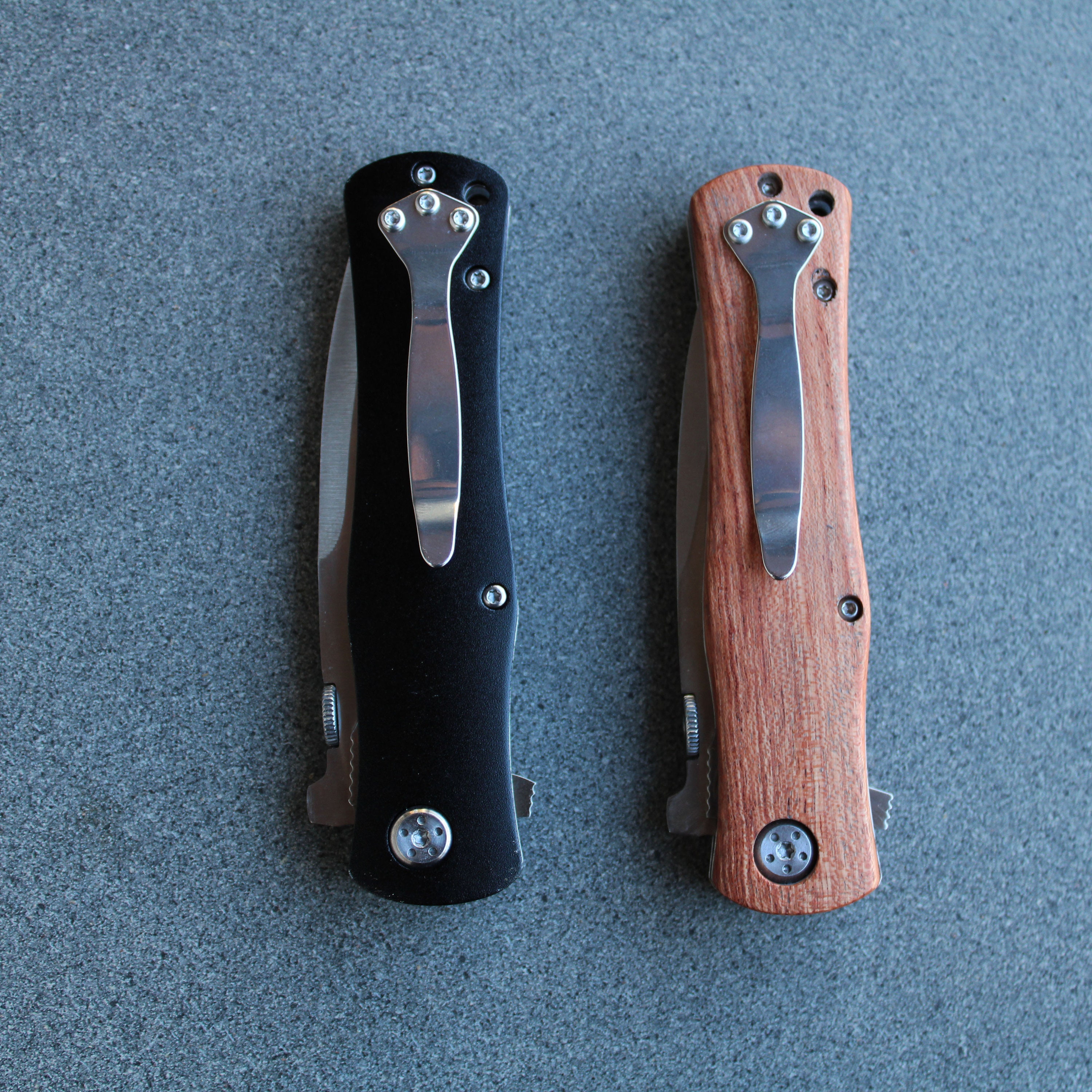 Personalized Pocket Knife Wood Handle Pocket Knife Black | Etsy