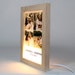 Night Light Photo Frame With Warm Light, USB Powered, Home Decor for ...