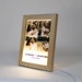 Night Light Photo Frame With Warm Light, USB Powered, Home Decor for ...