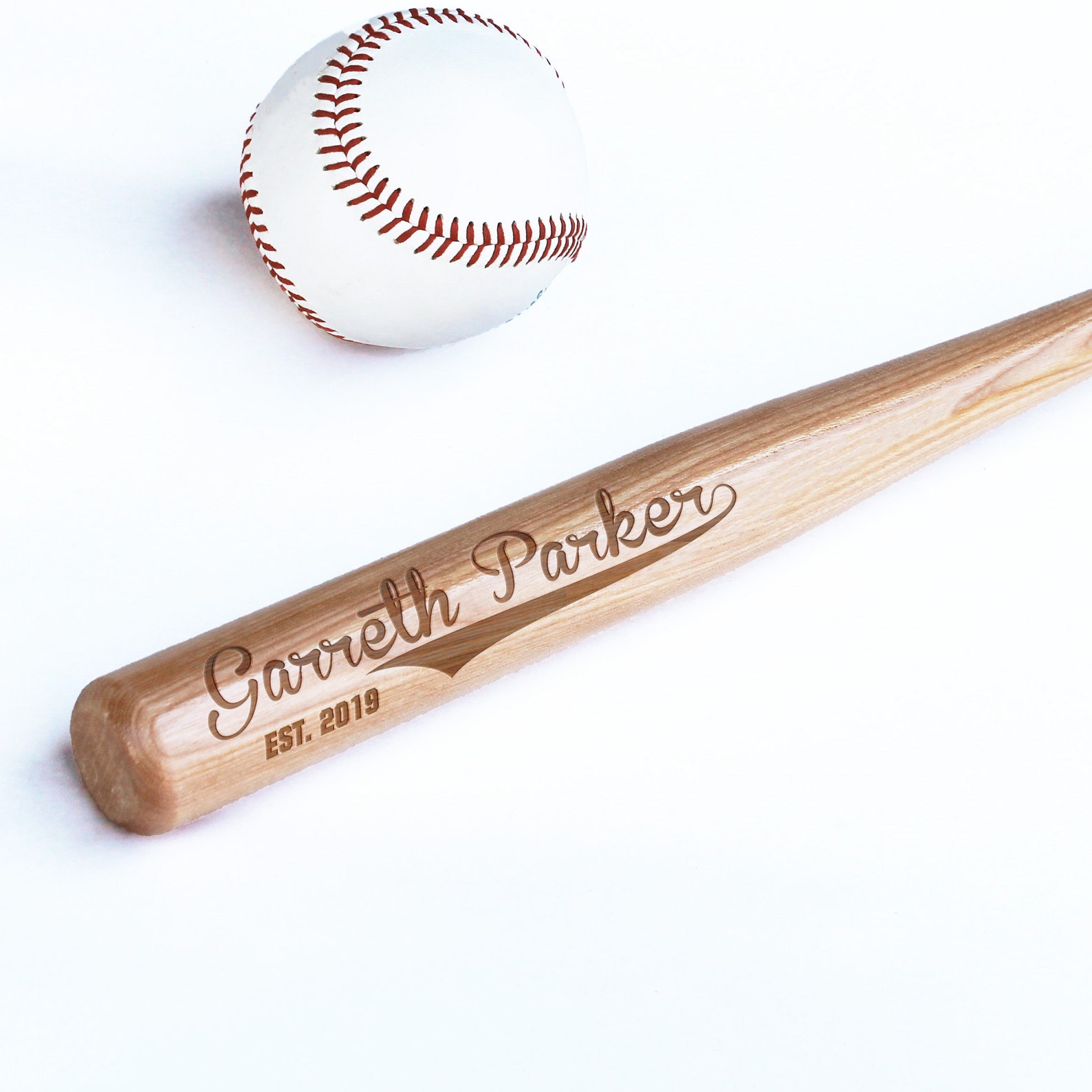 Mini Baseball Bat Laser Engraved Custom Bat Personalized Engraving ...
