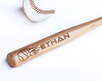 Mini Baseball Bat Laser Engraved Custom Bat Personalized - Etsy