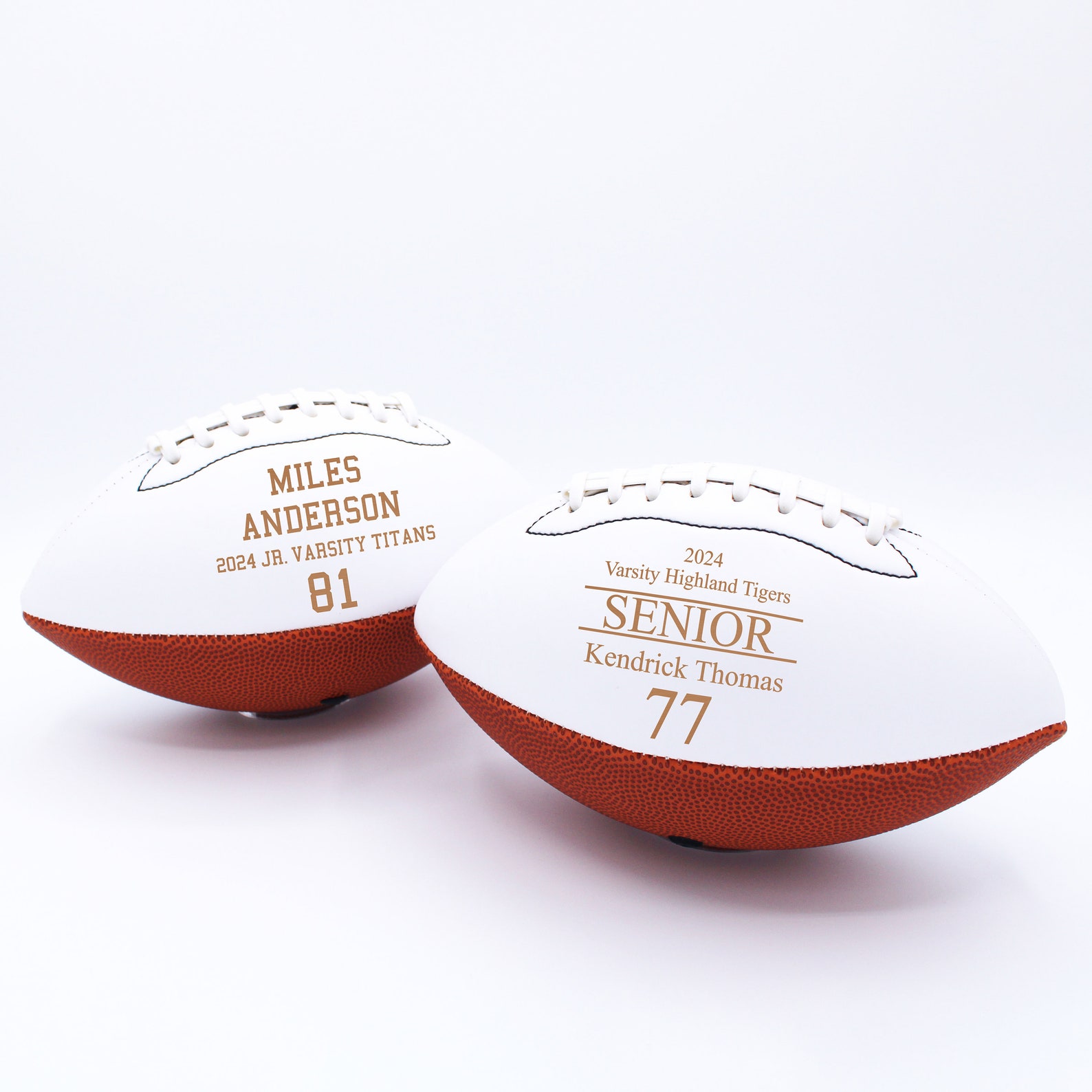 Personalized Football, Football Coach Gift, Football Senior Gift ...