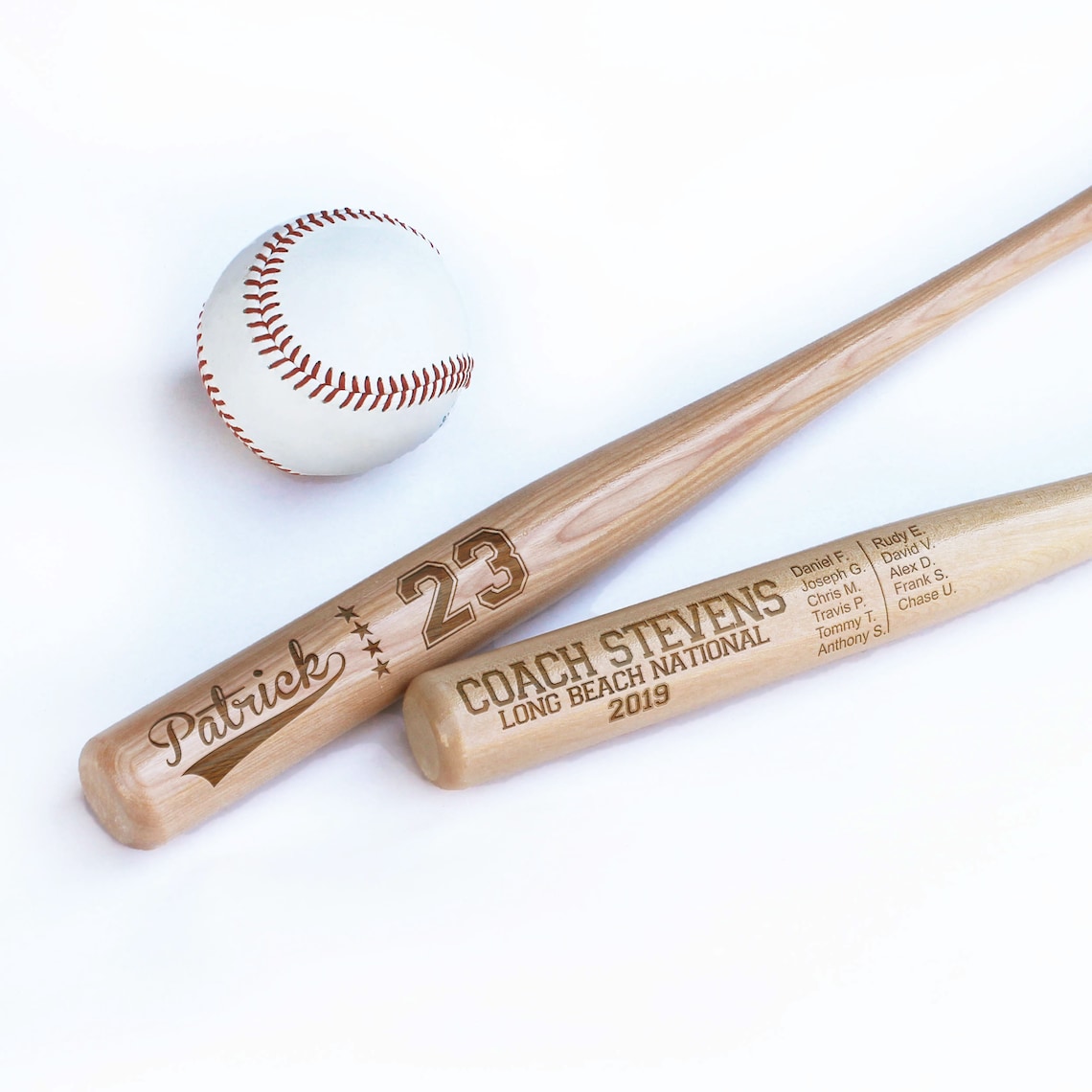 Bulk Team Mini Bats, Team Baseball Gift, School Team Gift, Wholesale ...