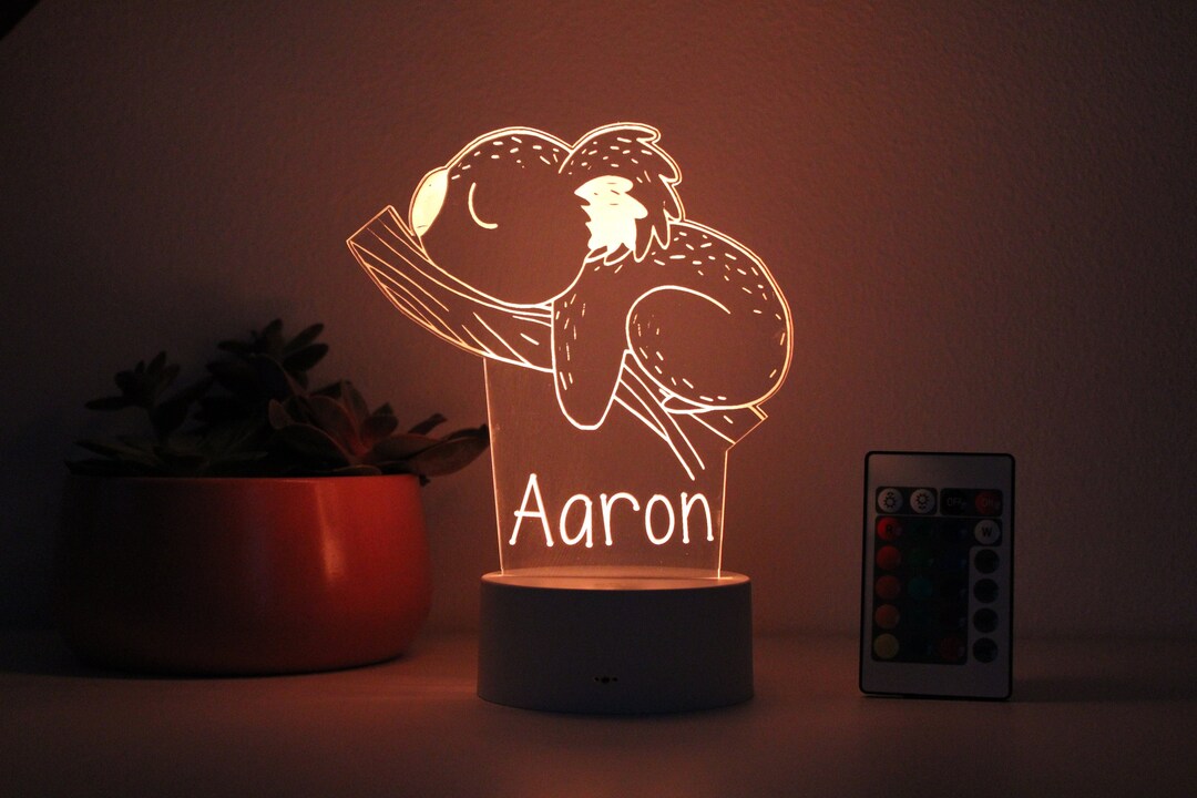 Koala, Night Light, Personalized Night Lights Kids, Night Lights ...