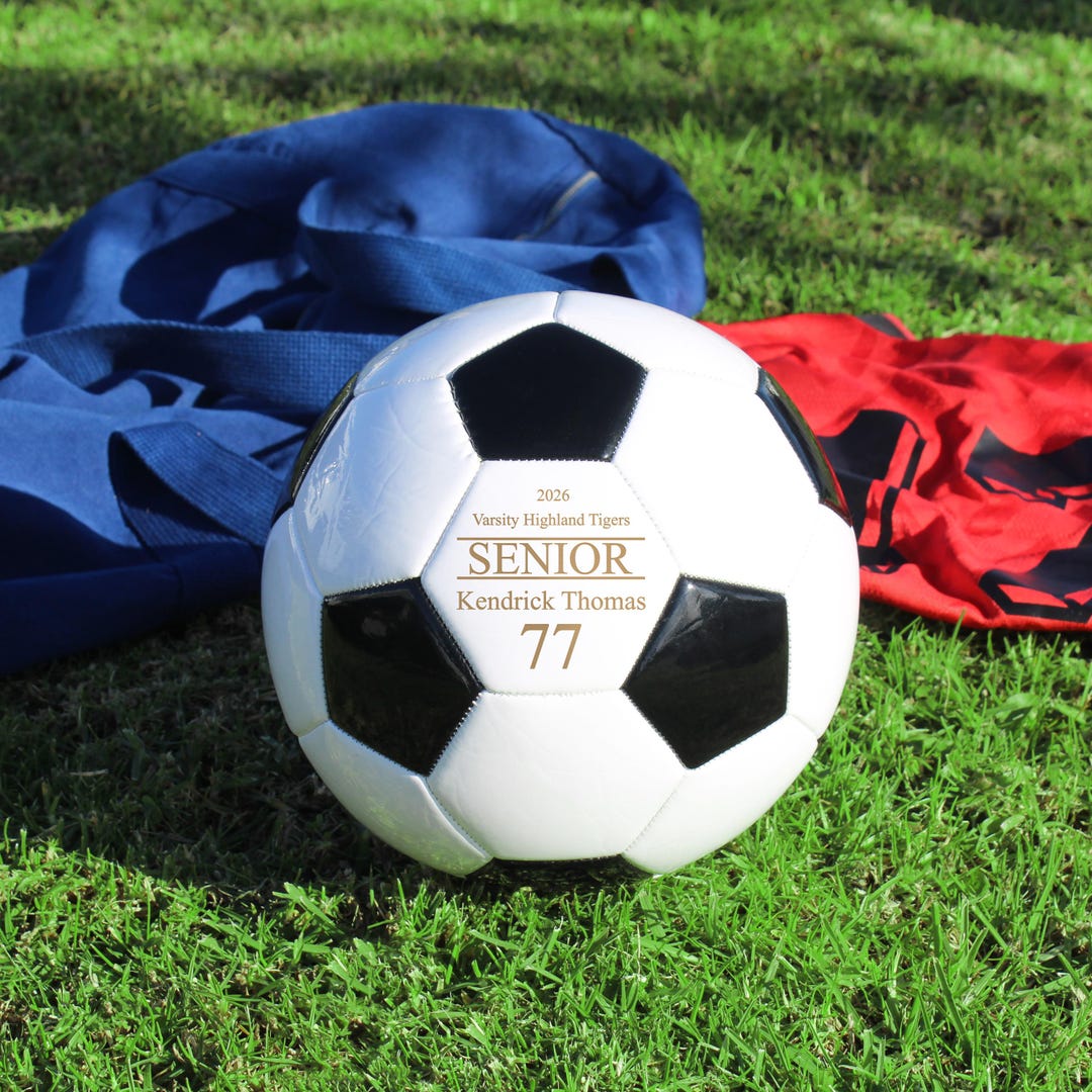 Personalized Soccer Ball, Senior Night Soccer Ball, Custom Soccer Team ...