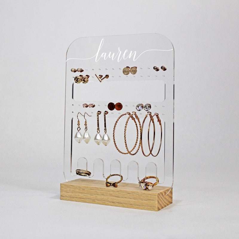 Acrylic Jewelry - Etsy