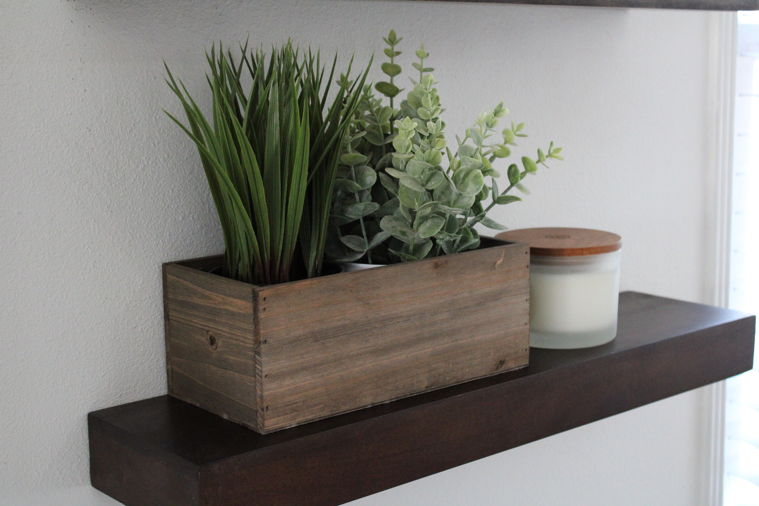 Let Love Grow Personalized Planter Box Custom Wood Planter - Etsy