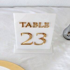 White Silver Table Number, Luxury Wedding, Acrylic Wedding, Laser Cut ...