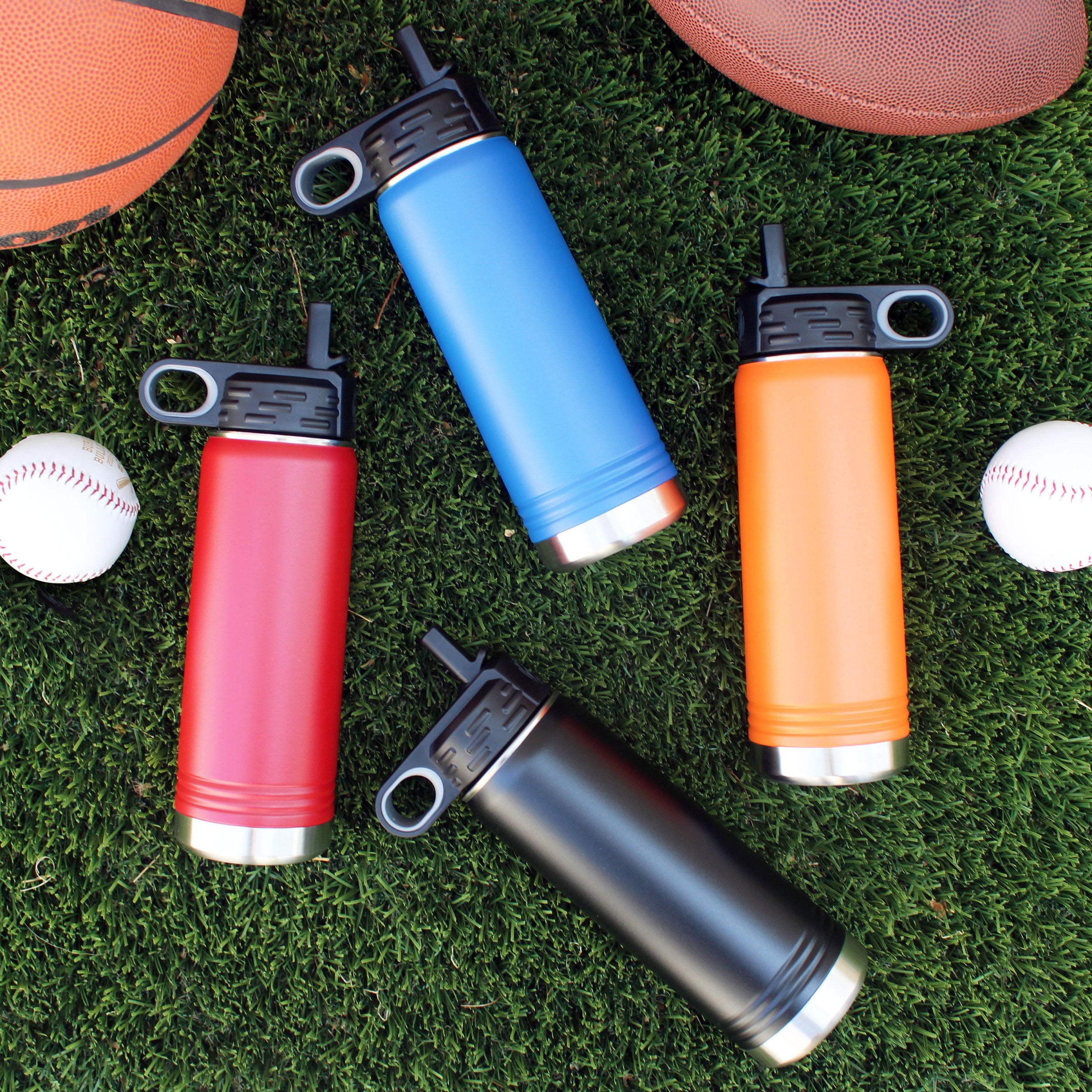 Football Team Water Bottles Team Metal Water Bottles Gift - Etsy