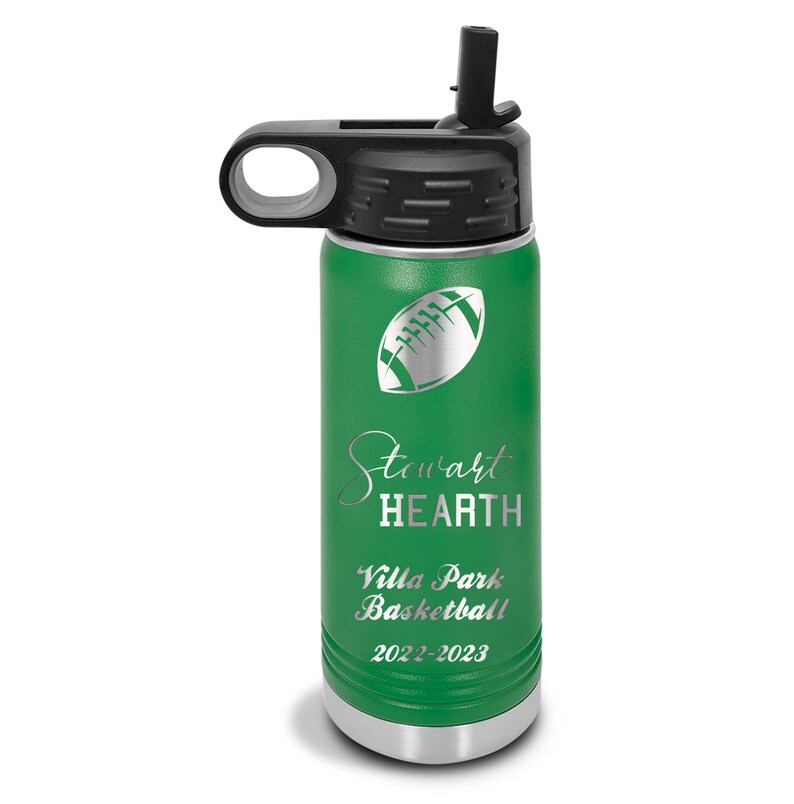 Football Team Water Bottles Team Metal Water Bottles Gift - Etsy