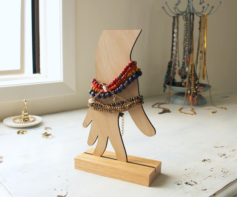 Personalized Bracelet Stand Jewelry Display Jewelry Organizer - Etsy