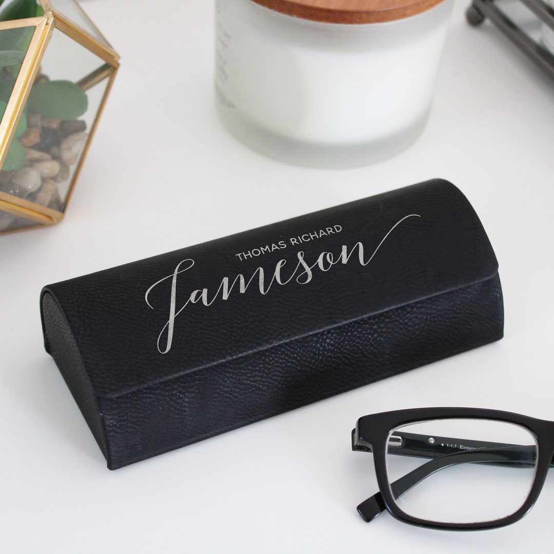Personalized Glasses Case, Personalized Sunglasses Holder, Personalized ...