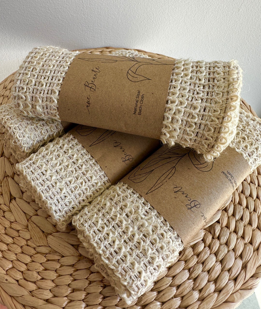 Natural Wash Cloth, Eco Friendly Product, Exfoliating Wash Cloth, Body ...