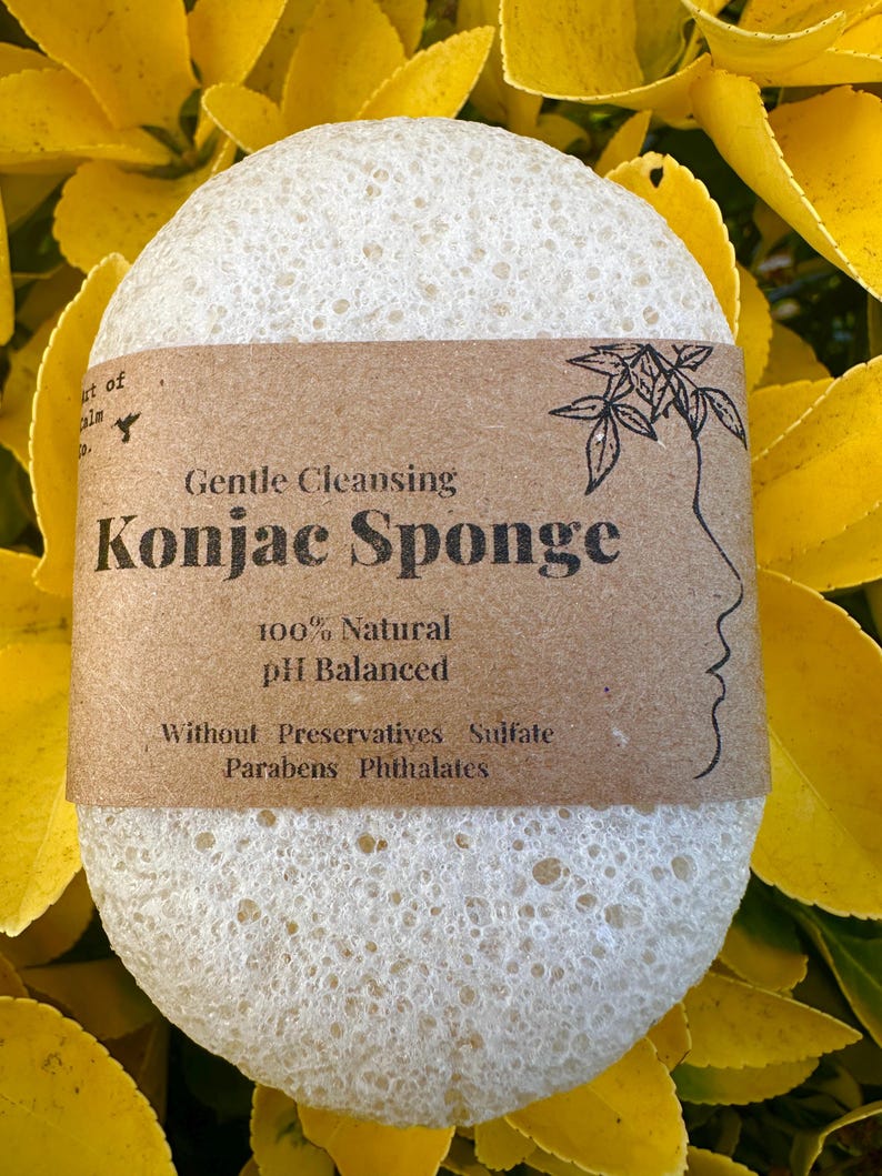 Konjac Facial Sponge | Reusable Makeup Remover | Eco Friendly Sponge ...
