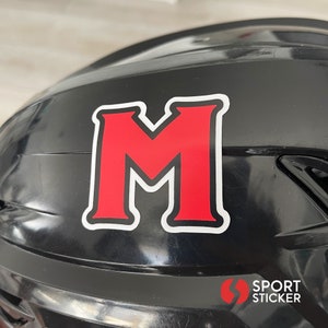 Custom Hockey Helmet Stickers: Waterproof Vinyl Decals - Etsy