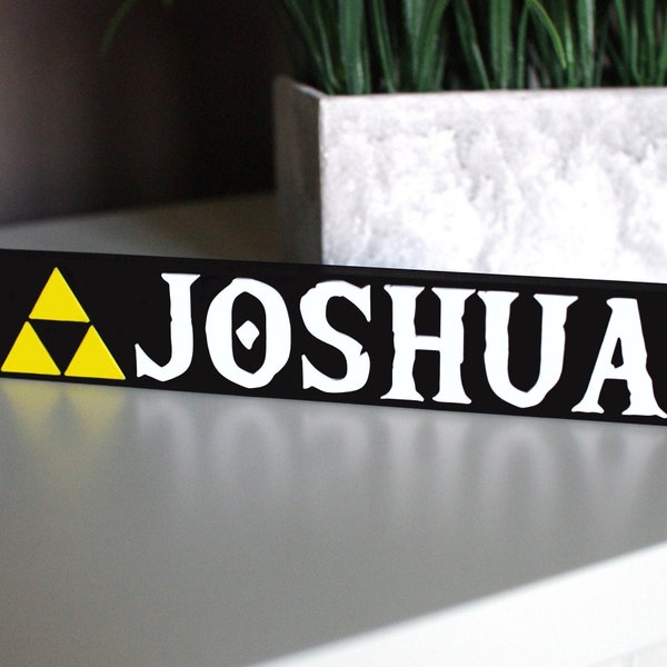 Desk Name Plate - Etsy Canada