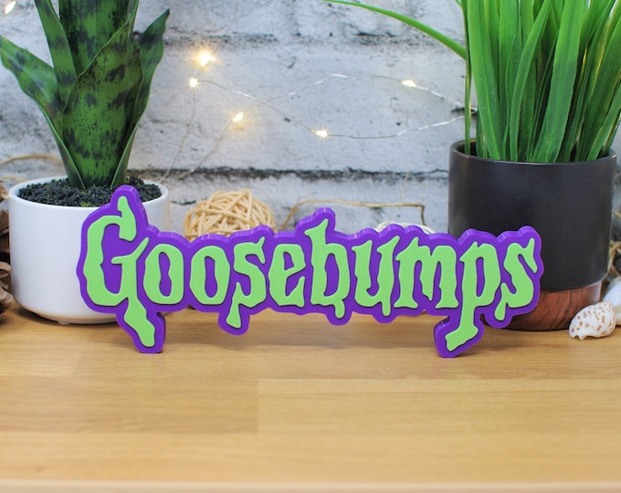 Goosebumps Logo - Etsy