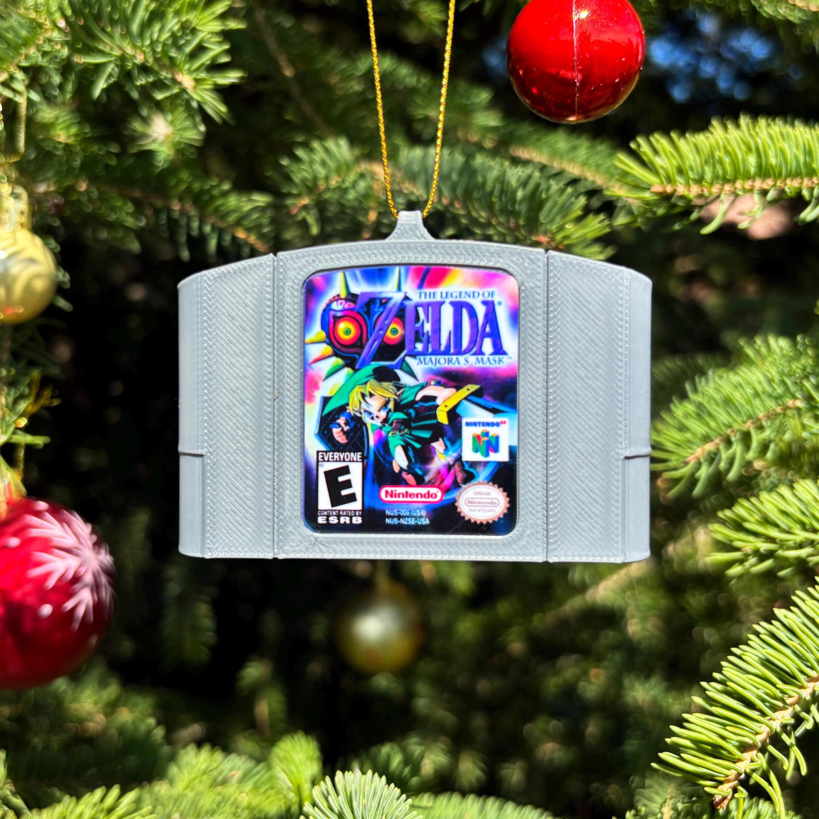 N64 Cart Ornaments, Christmas 2025 Game Cart, First Merry Xmas Tree ...