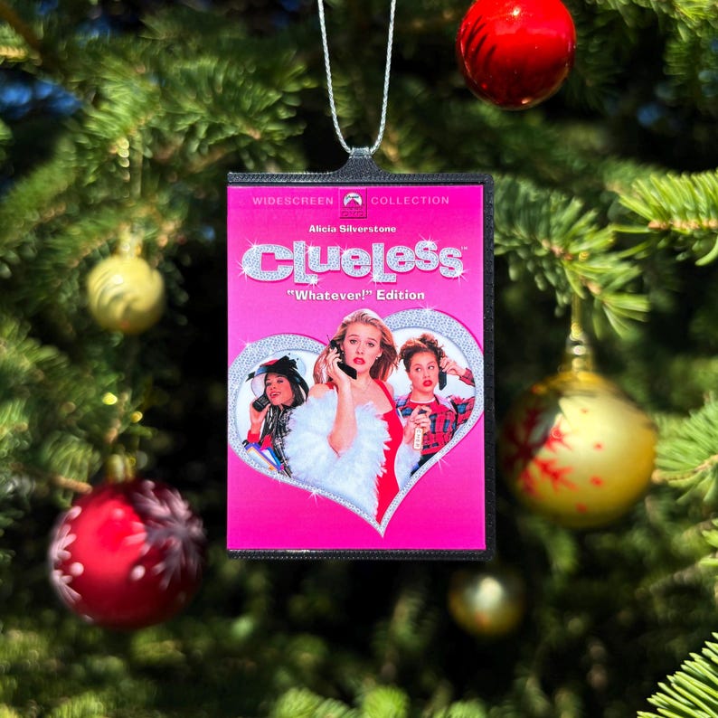 90s Movies – DVD Ornaments, Christmas 2026 Film Cover Art Case, Movie ...