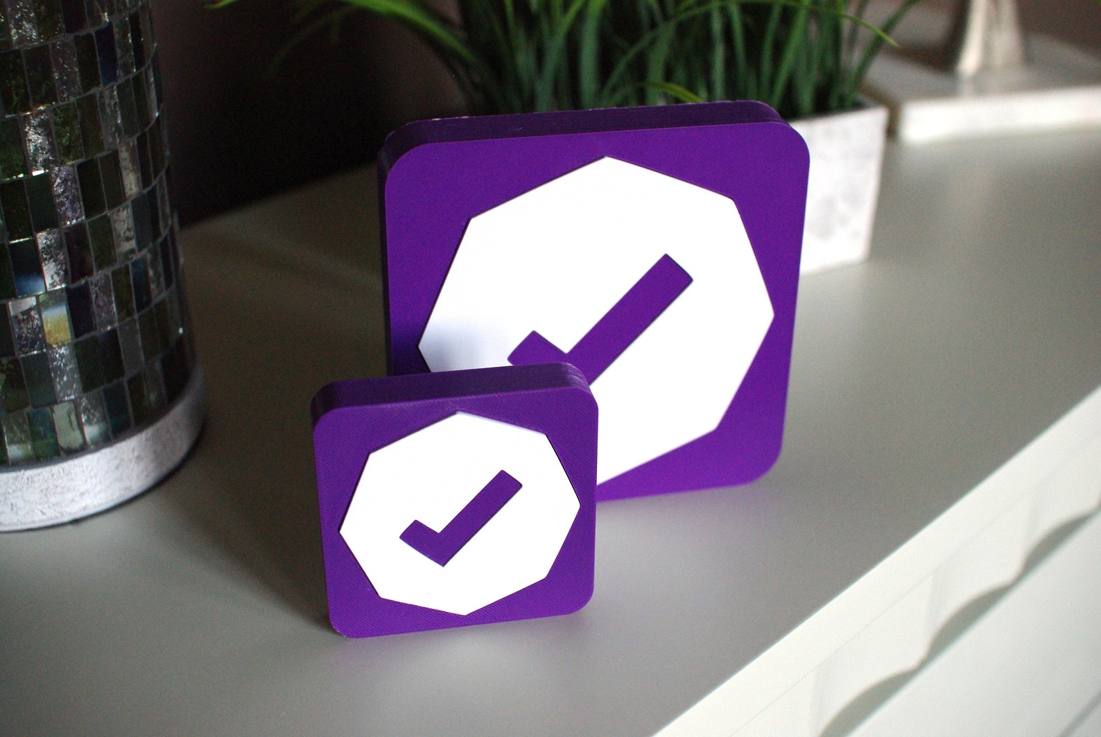 Twitch Partner Logo Display Badge Twitch Partner Desk - Etsy Australia