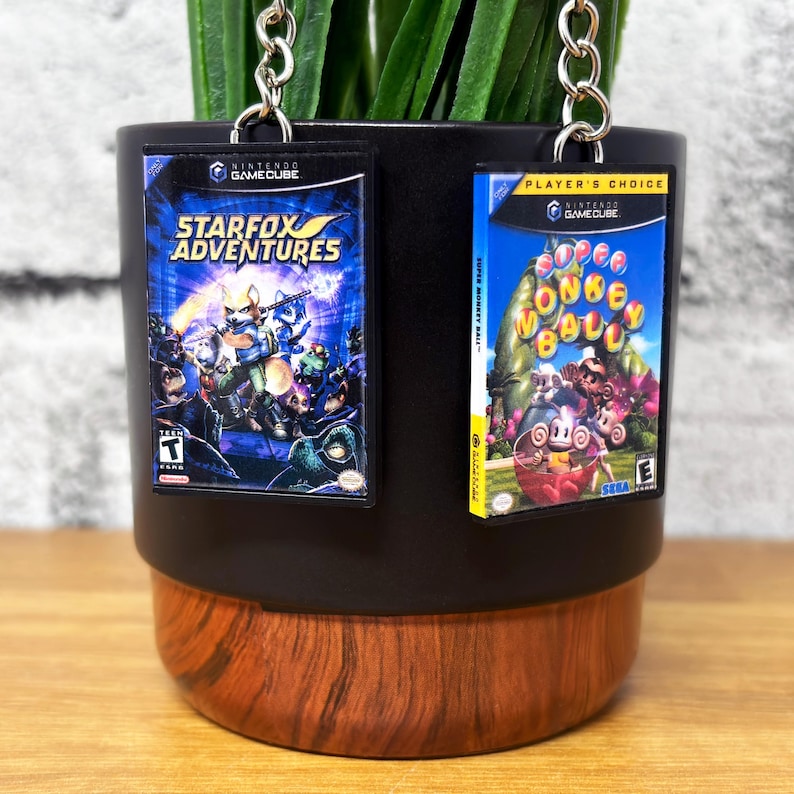 Miniature Gamecube Keychains | Nintendo GC Game Keyrings - Etsy