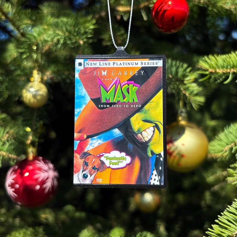 90s Movies – DVD Ornaments, Christmas 2026 Film Cover Art Case, Movie ...