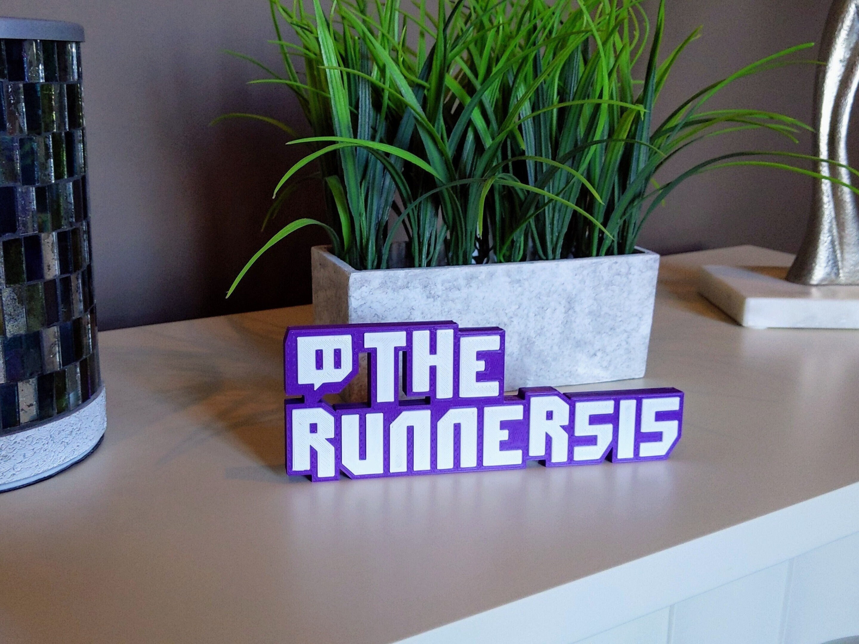 Custom Twitch Nameplate Personalized Twitch Logo Username | Etsy