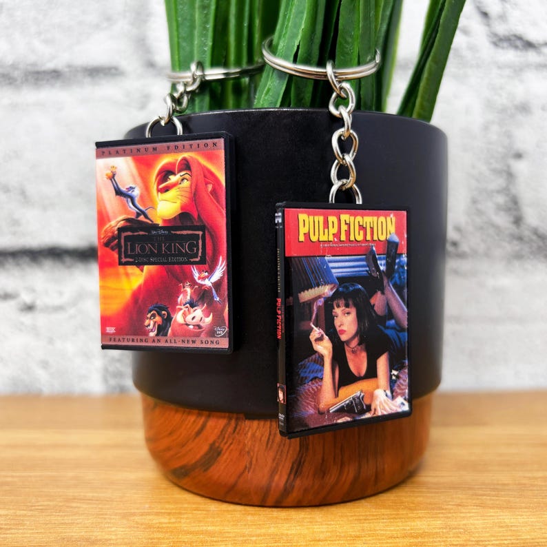 Miniature 90s Movies DVD Keychains | Retro 1990s Classic Films - Etsy ...