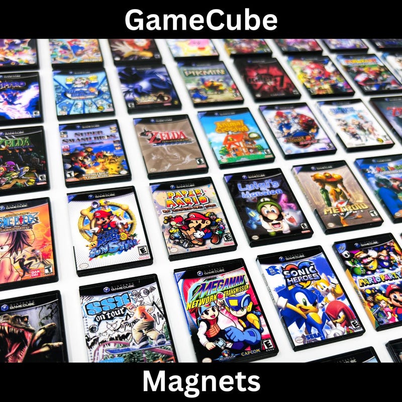 Super Mario Magnets - Etsy