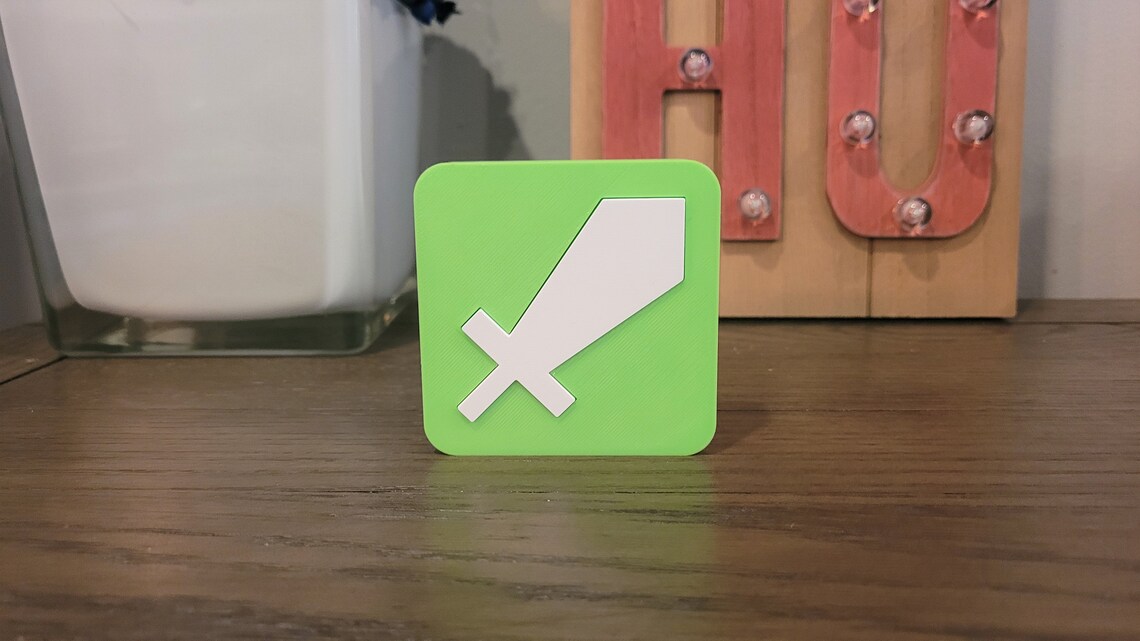 Twitch Mod Logo Display Badge Twitch Partner Desk Ornament | Etsy Canada