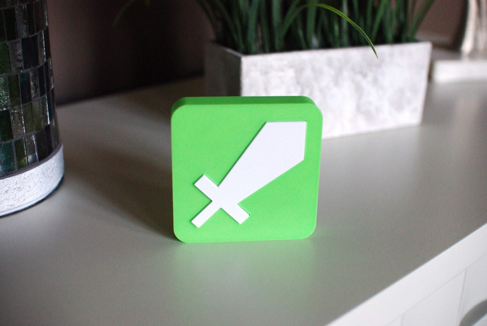 Twitch Mod Logo Display Badge Twitch Partner Desk Ornament | Etsy Canada