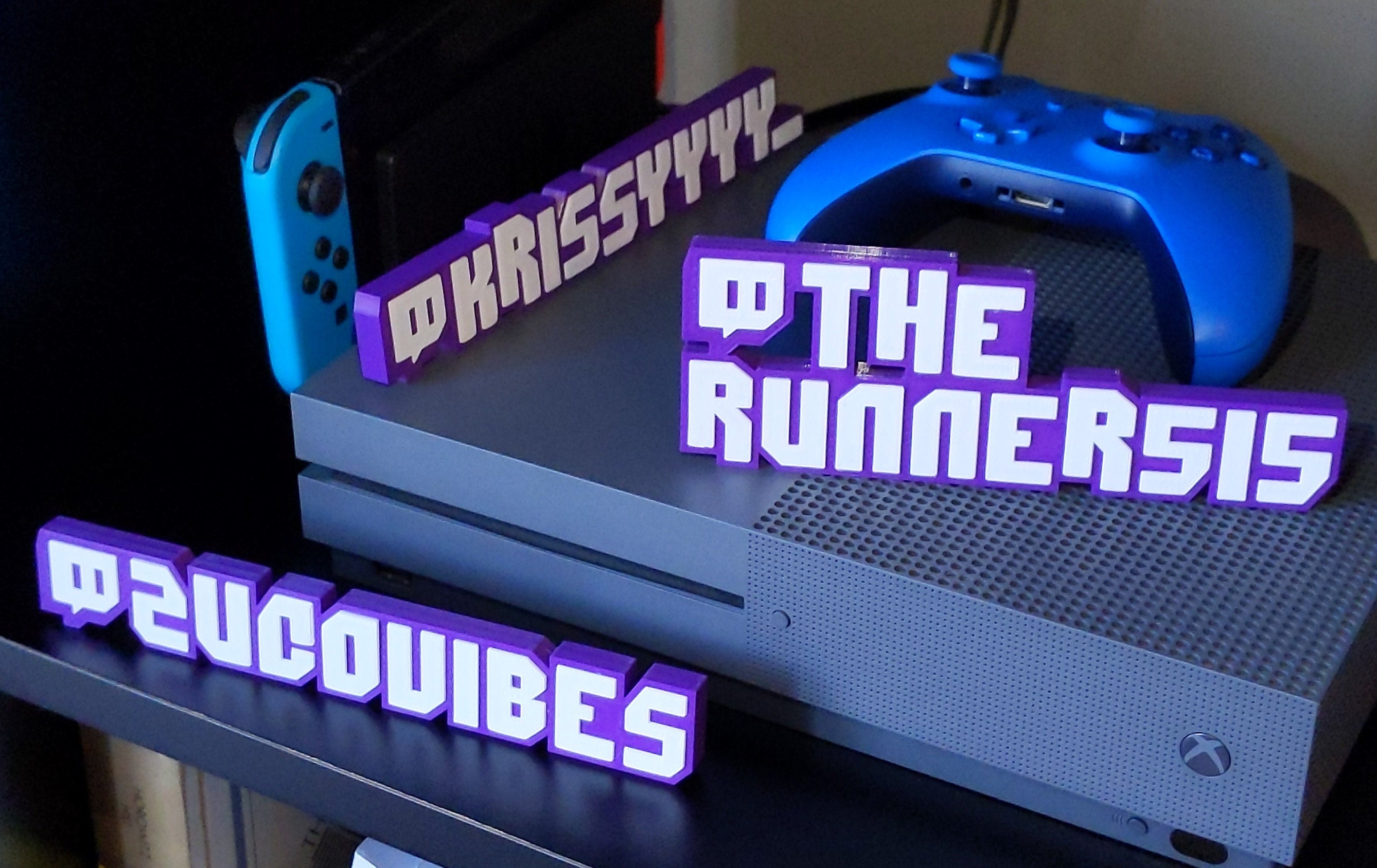 Custom Twitch Nameplate Personalized Twitch Logo Username - Etsy UK