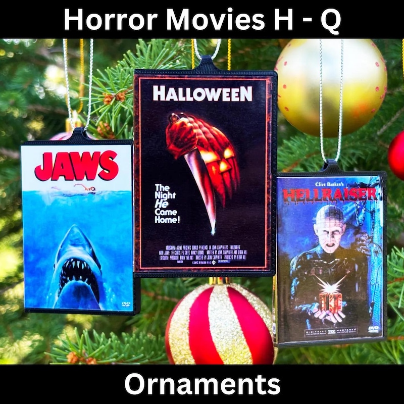 Horror Movie Glass Ornament - Etsy Canada