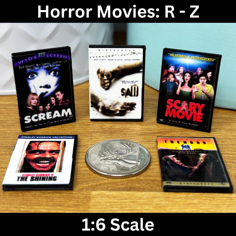 Horror Movie Dvd Cover - Etsy