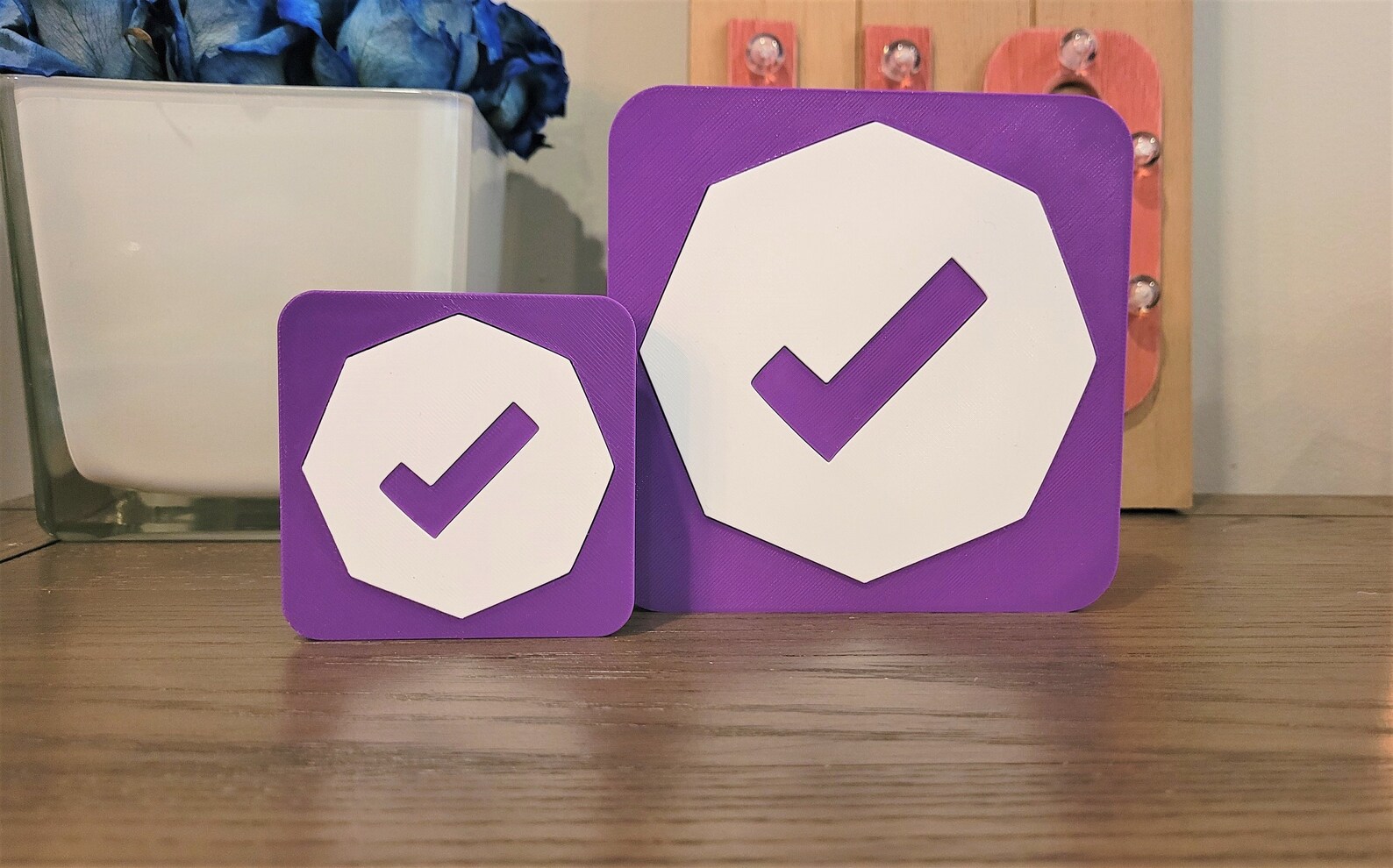 Twitch Partner Logo Display Badge Twitch Partner Desk | Etsy Australia