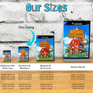 Mini Gamecube Game Case Keychain, Retro Nintendo Case Cover Art ...