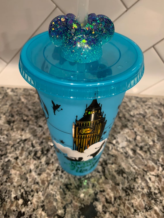 Peter Pan 24oz Starbucks cold cup - Gem