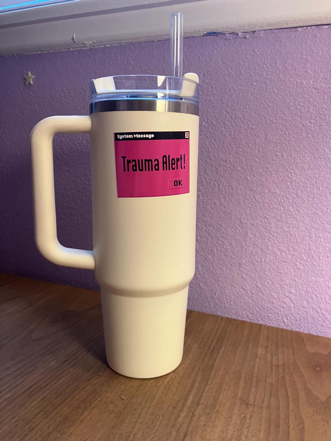Trauma Alert Sticker - Etsy
