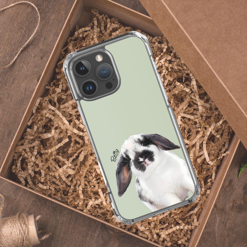 Rabbit Phone Case - Etsy