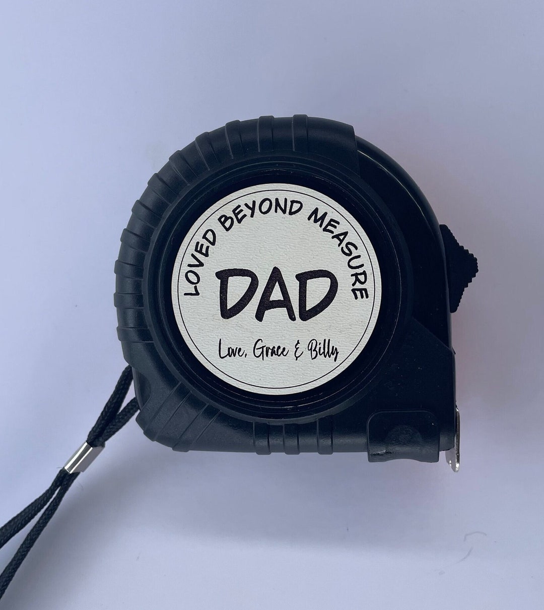 Personalized Measuring Tape, Loved Beyond Measure, Father's Day Gift ...
