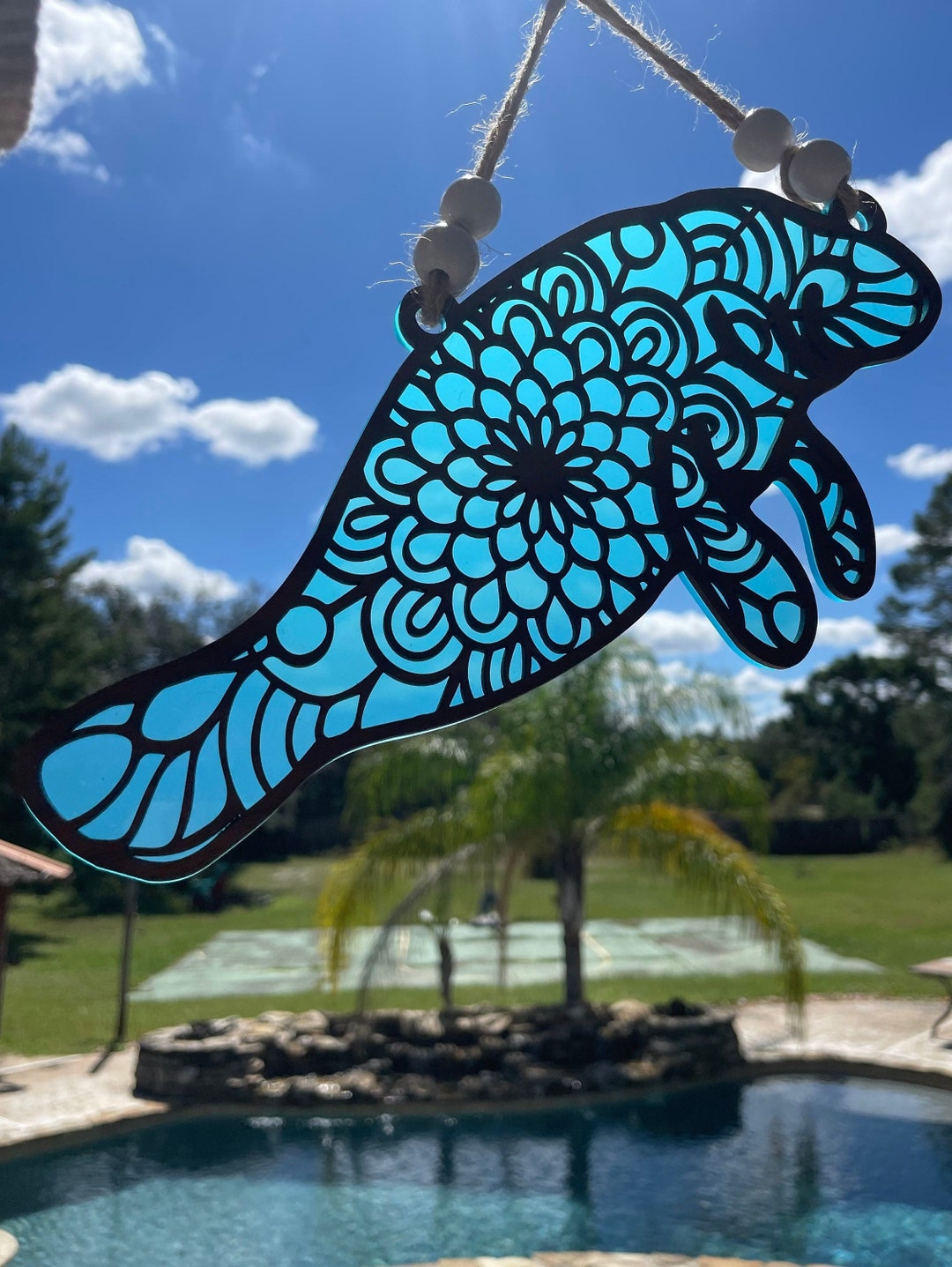 Manatee Suncatcher, Manatee Gift, Window Suncatcher, Sea Life Decor - Etsy