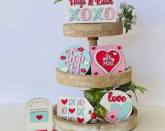 Love Tiered Tray Signs/ Love Ladder Signs/ Happy - Etsy