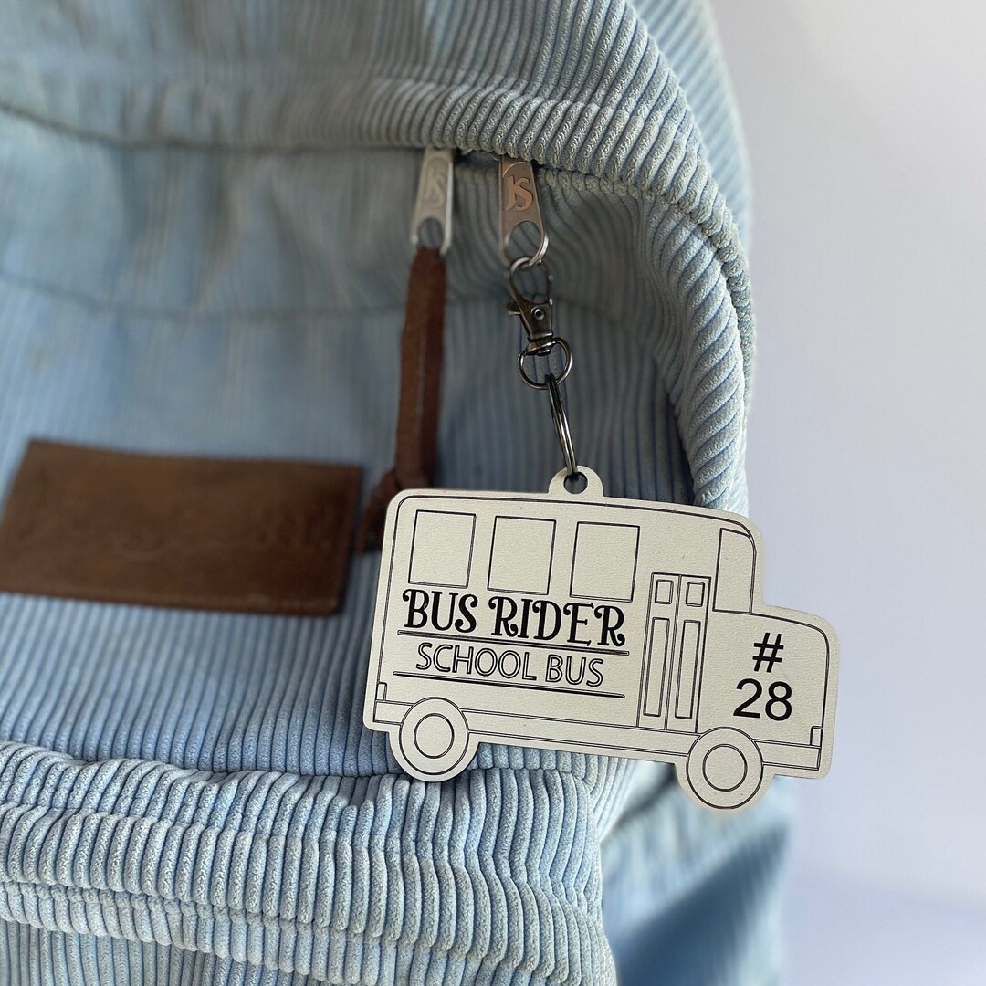 Backpack Tags Bus Rider, Car Rider, Bike Rider, Daycare Rider, Walker ...