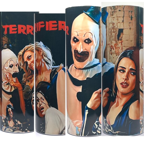 Terrifier Tumbler - Etsy