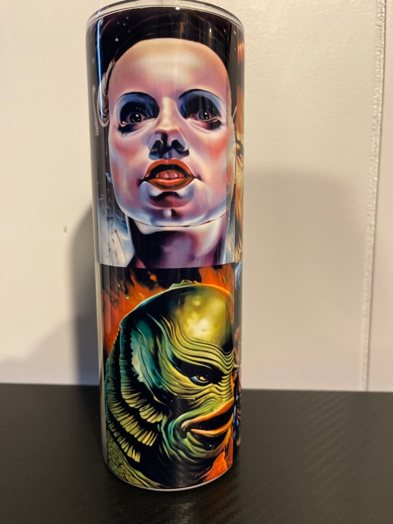 Universal Monsters Sublimation Tumbler - Etsy