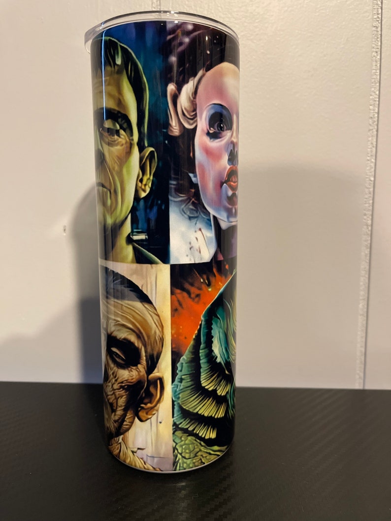 Universal Monsters Sublimation Tumbler - Etsy