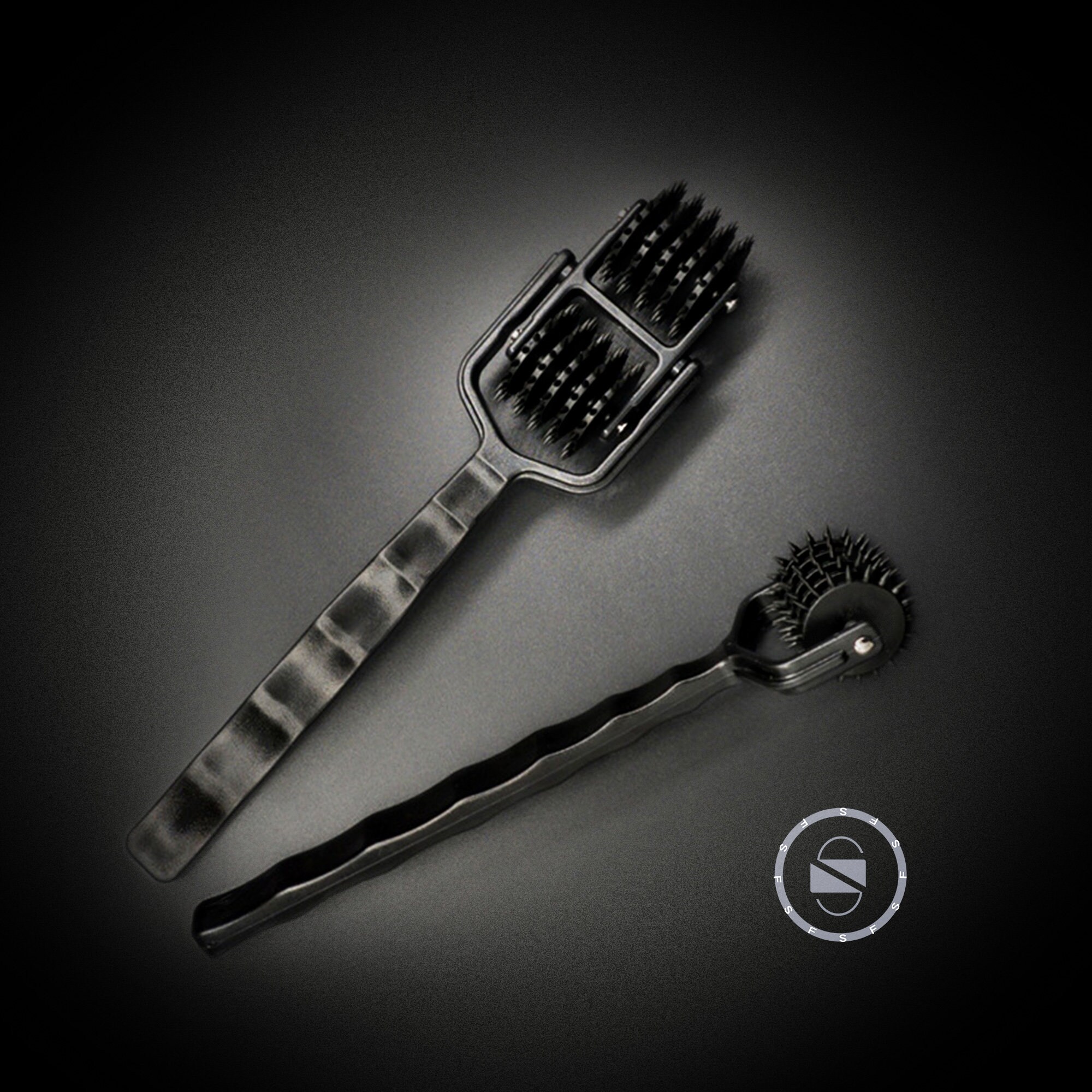 Double Wartenberg Wheel BDSM Toy Rotating/pivoting Tickle & - Etsy